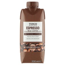 Tesco Espresso Milk Coffee 330 ml - Tesco Groceries