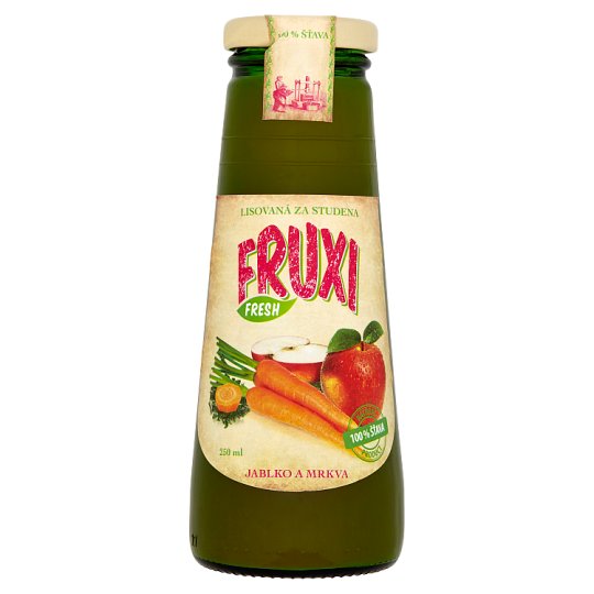 Fruxi Fresh Jablko a mrkva 250 ml - Tesco Potraviny