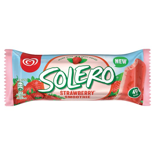 Solero Smoothie Strawberry 55 ml - Tesco Groceries