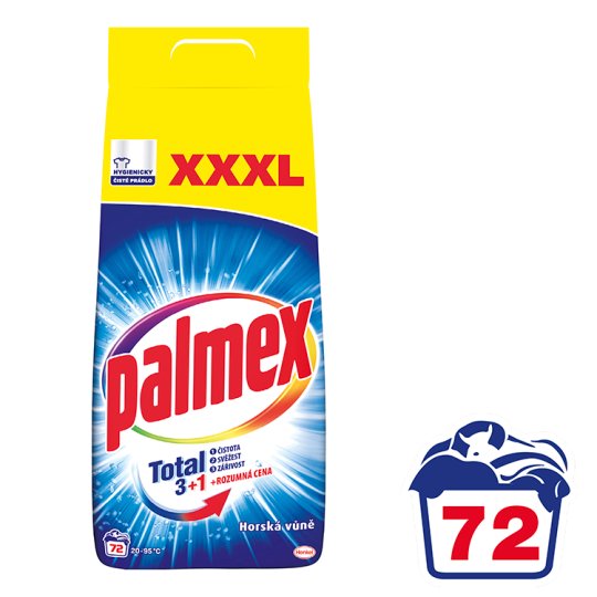 Palmex Mountain Spring Washing Powder 72 Washes 4.68 kg - Tesco Groceries
