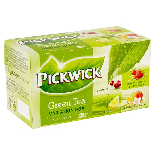 Pickwick Green Tea Variation box zelený čaj aromatizovaný 32,5 g ...