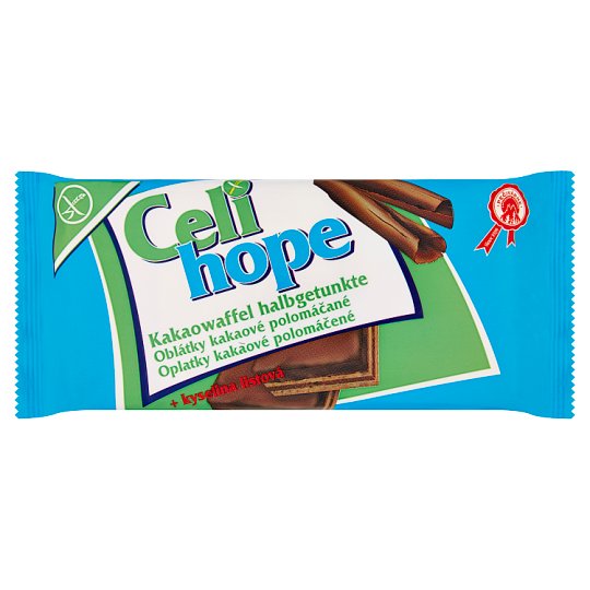 Celi Hope Oblátky kakaové polomáčané 100 g - Tesco Potraviny