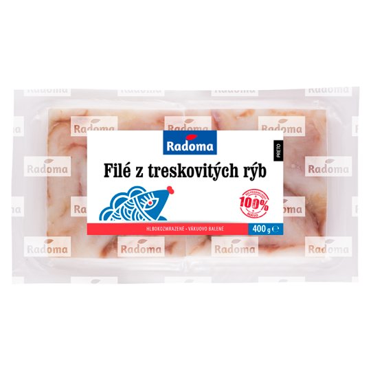 Radoma Preto Filé z Aljašskej tresky 4 x 100 g - Tesco Potraviny