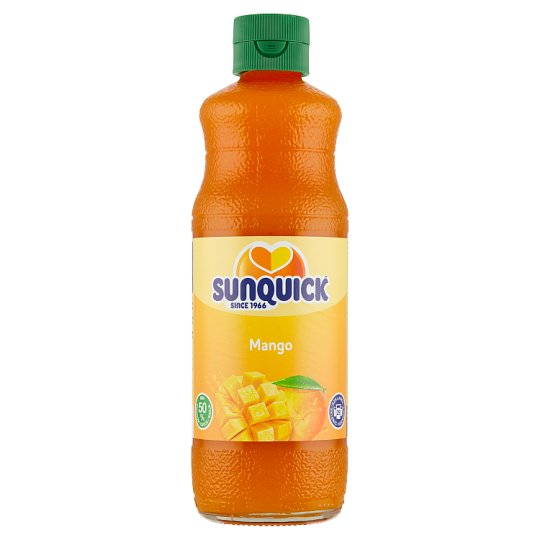 Sunquick Mango Beverage Concentrate 580 ml - Tesco Groceries