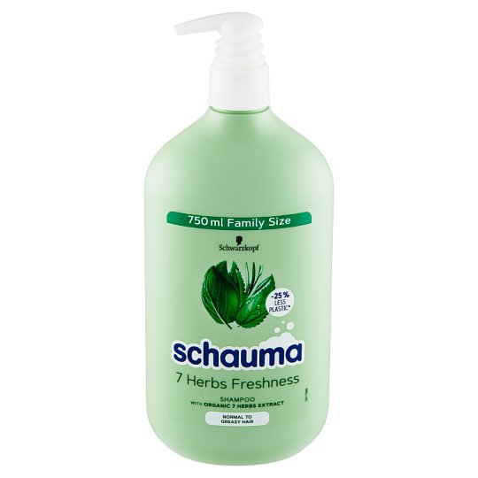 Schauma 7 Herbs Freshness Shampoo 750 ml - Tesco Groceries