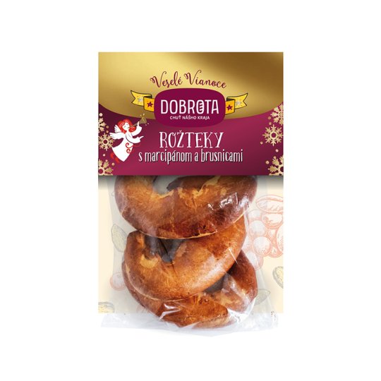 Dobrota Marzipan Roll with Cranberries 200 g - Tesco Groceries