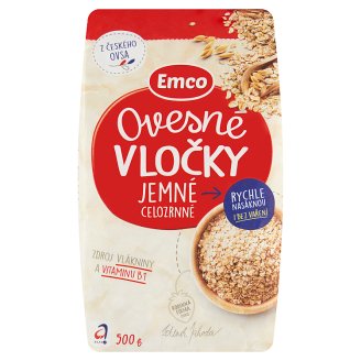Emco Ovsené vločky jemné 500 g - Tesco Potraviny