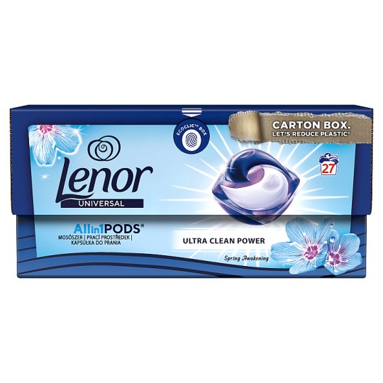 LENOR All-in-1 PODS® Washing Capsules 27 Washes, Spring Awakening ...