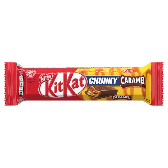 KIT KAT CHUNKY Caramel 43.5 g - Tesco Groceries
