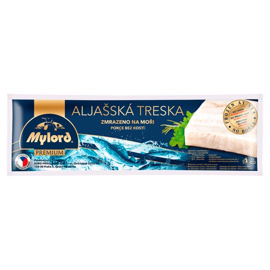 Mylord Premium Porcie filé z aljašskej tresky zmrazené na mori 300 g ...