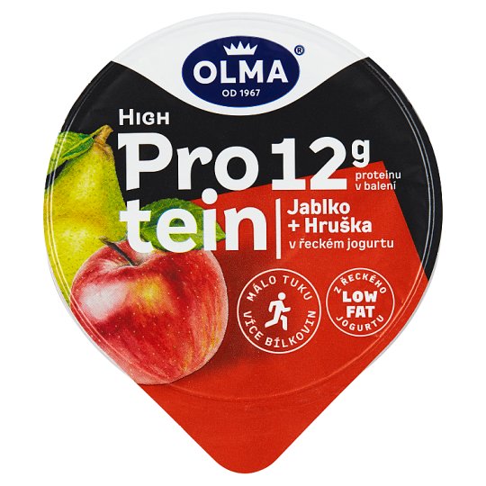 Olma High Protein Yoghurt Apple + Pear 150 g - Tesco Groceries