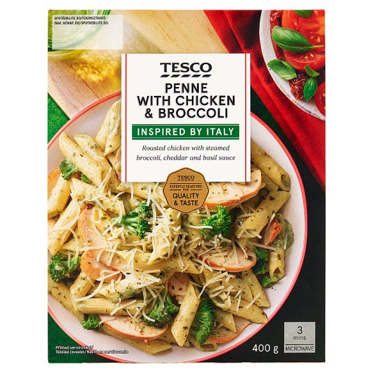 Tesco Penne with Chicken & Broccoli 400 g - Tesco Groceries