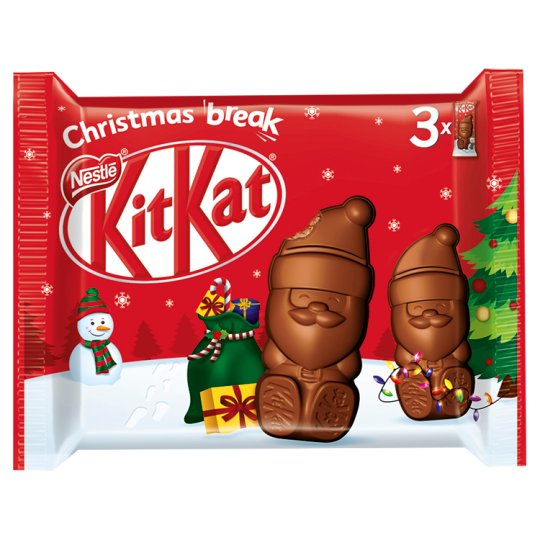 KitKat Santa multipack 3 x 29 g - Tesco Potraviny