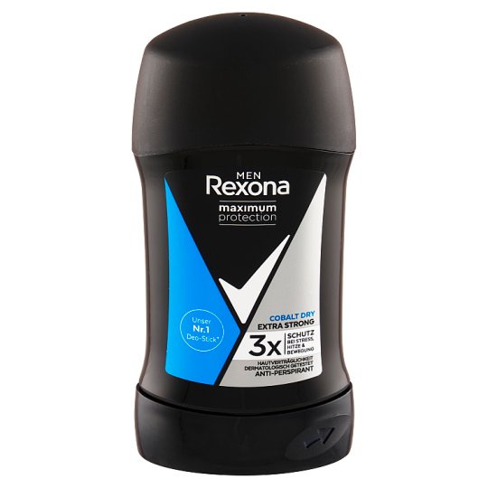 Rexona Men MaxPro Cobalt Dry Tuhý antiperspirant 50 ml - Tesco Potraviny