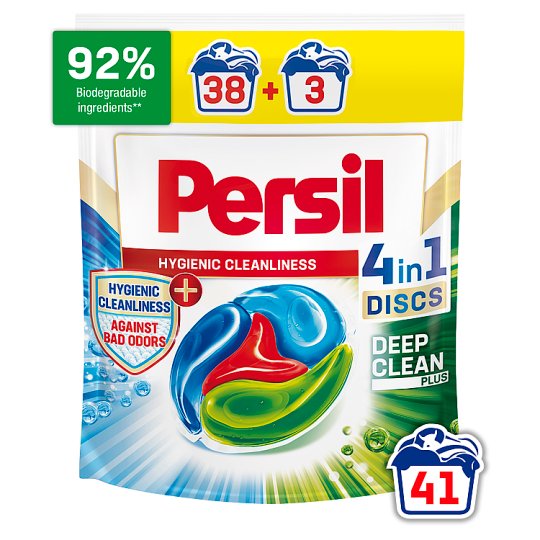 Persil Disc 4in1 Deep Clean Plus Active Fresh Hygienic Cleanliness ...