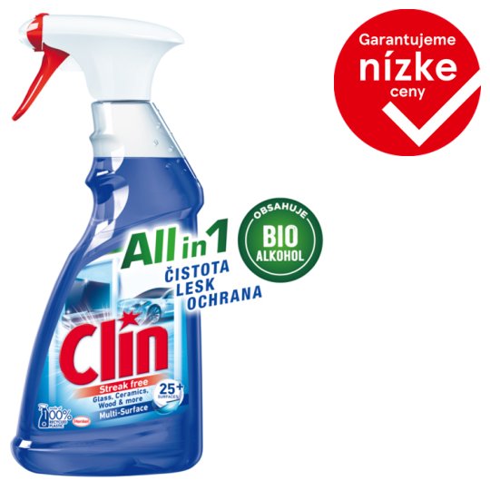 Clin MultiShine Window Cleaner 500 ml - Tesco Groceries