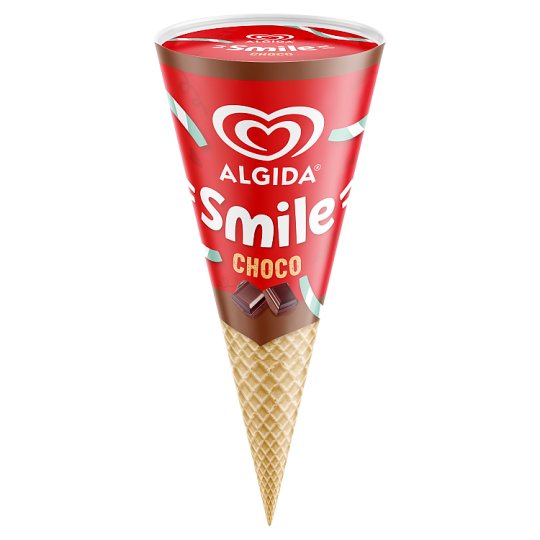 Algida Smile Cone Chocolate 110 ml - Tesco Groceries