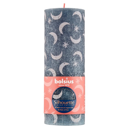 Bolsius Silhouette Slate Blue sviečka - Tesco Potraviny