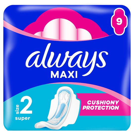Always Classic Long Vložky (veľkosť 2) S Krídelkami 9ks - Tesco Potraviny