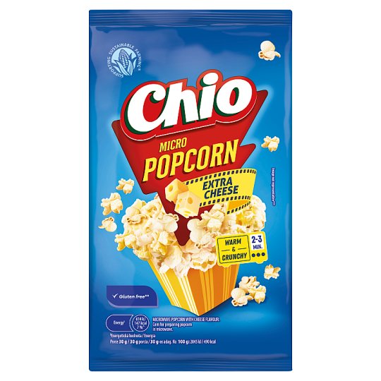 Chio Micro Popcorn Extra Cheese 80 g - Tesco Groceries