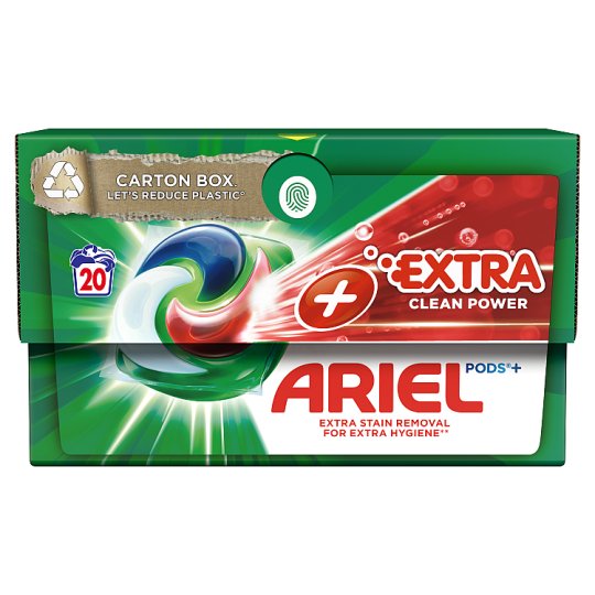 Ariel +Extra Cleaning Power All-in-1 PODS, Gélové Kapsuly Na Pranie ...