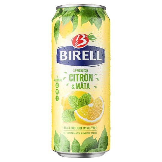Birell Citrón & mäta miešaný nápoj z nealkoholického piva 0,5 l - Tesco ...