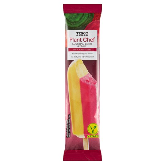 Tesco Plant Chef Sour Raspberry & Peach 50 ml - Tesco Groceries