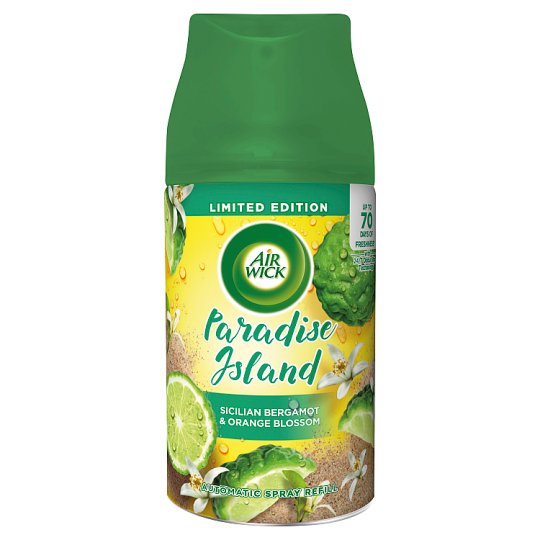 Air Wick Freshmatic Paradise Island Air Freshener Refill Sicilian Bergamot & Orange Blossom 250 ...
