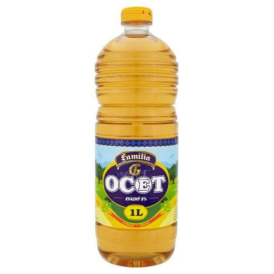 Familia Kvasný liehový ocot 8 % 1 l - Tesco Potraviny