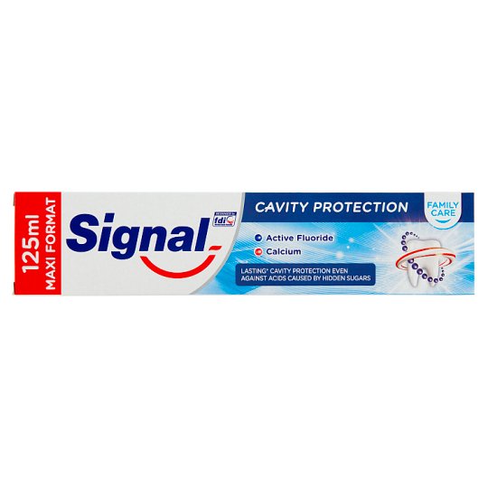 Signal Family Care Cavity Protection Toothpaste 125 ml - Tesco Groceries