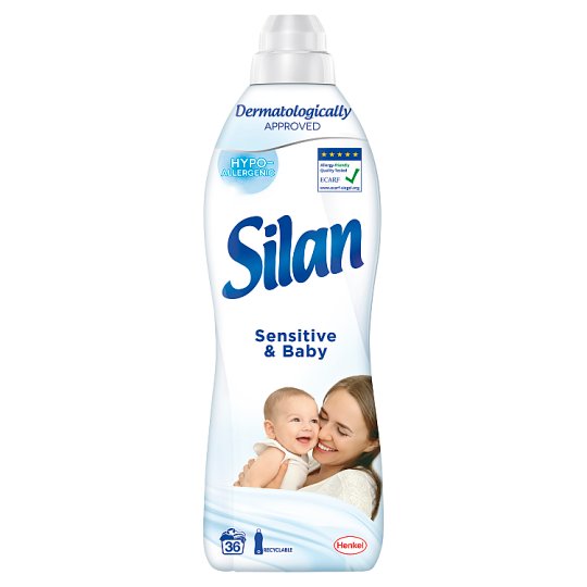 Silan Sensitive & Baby aviváž 36 praní 900 ml - Tesco Potraviny