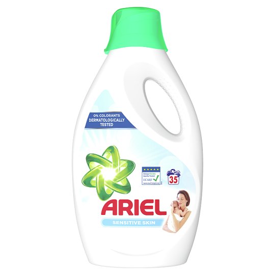 Ariel Washing Liquid Sensitive 1.925L, 35 Washes - Tesco Groceries