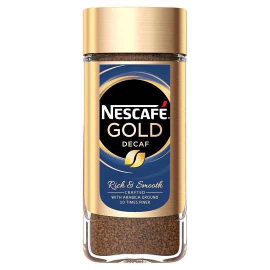 NESCAFÉ GOLD Decaf, instantná káva bez kofeínu, 100 g - Tesco Potraviny