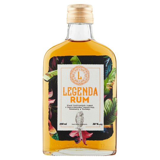 Legenda Rum 38% 200 ml - Tesco Potraviny
