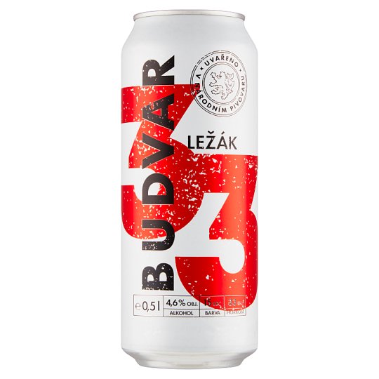 Budvar 33 pivo svetlý ležiak 0,5 l - Tesco Potraviny