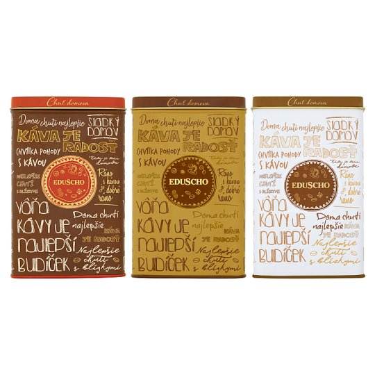 Eduscho Mocca Grande pražená mletá káva 2 x 250 g (500 g) + dóza ...