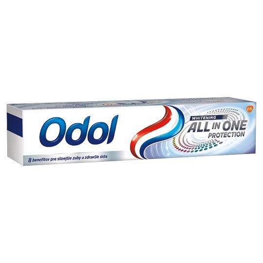 Odol All in One Protection Whitening zubná pasta s fluoridom 75 ml ...