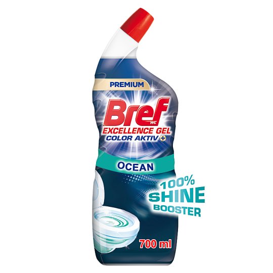 Bref Excellence Gel Color Activ+ WC Cleaner 100% Gloss Enhancement 700 ...