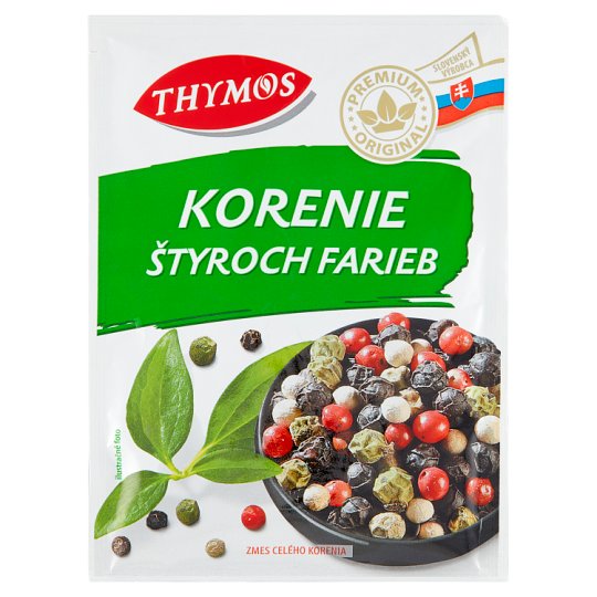 Thymos Korenie štyroch farieb 20 g - Tesco Potraviny