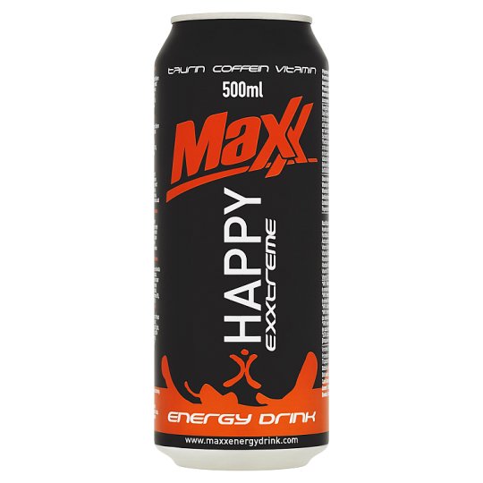 Maxx Exxtreme Happy sýtený energetický nápoj 500 ml - Tesco Potraviny