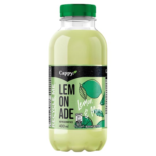 Cappy Lemonade Lemon & Mint 400 ml - Tesco Groceries