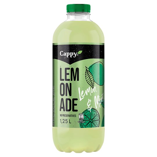 Cappy Lemonade Lemon & Mint 1,25 l - Tesco Potraviny