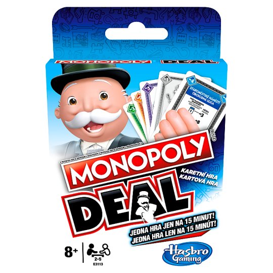 Hasbro Gaming Monopoly Deal kartová hra - Tesco Potraviny