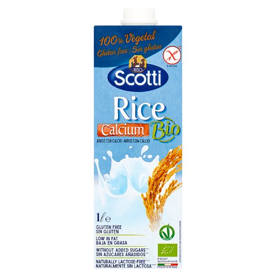 Riso Scotti Bio Vegetable Drink from Rice with Calcium 1 L - Tesco ...