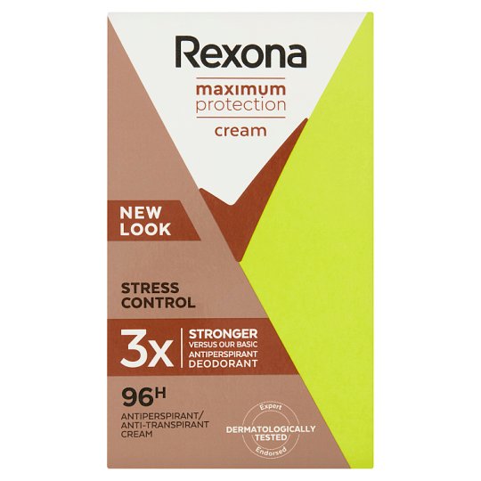 Rexona Maximum Protection Stress Control Antiperspirant Cream 45 ml ...