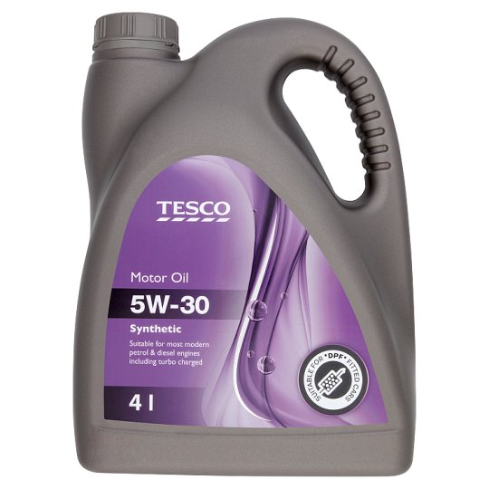 Tesco Syntetic Motor Oil 5W 30 4 L Tesco Groceries Tesco Syntetic Motor Oil 5W 30 4 L Tesco Groceries