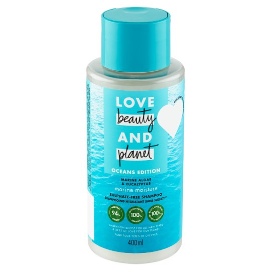 Love Beauty And Planet Marine Algae & Eucalyptus Moisturizing Shampoo ...
