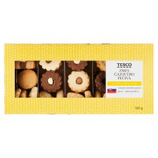 Tesco Mixture Tea Biscuits 500 g - Tesco Groceries