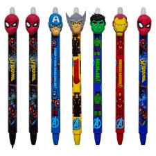 Marvel Spider-Man & Avengers Erasable Pens - Tesco Groceries