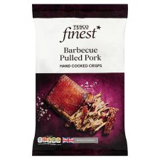 Tesco Finest Barbecue Pulled Pork Hand Cooked Crisps 150 g - Tesco ...